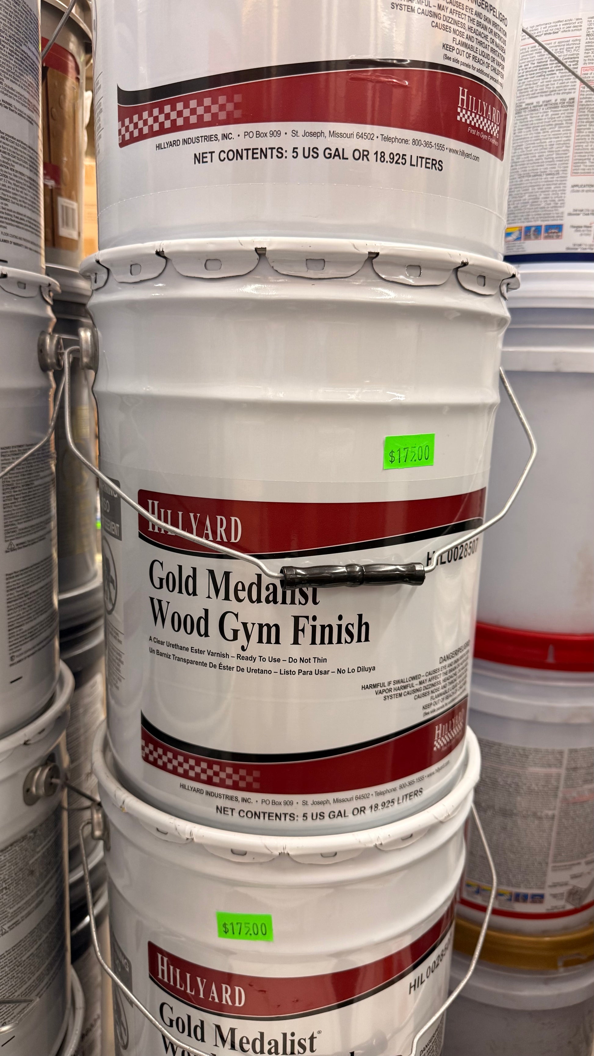 Hillyard Gold Medalist Wood Gym Finish *Pick up only* – Livewire Surplus